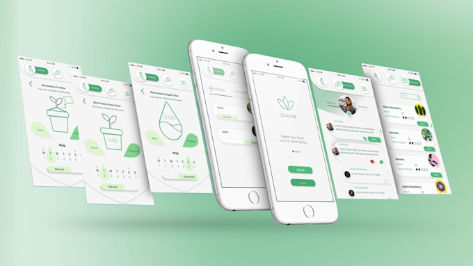 Design amazing ui for mobile app user interface by Aydaekinmete | Fiverr