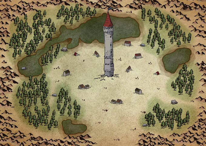 Create your area maps by Lupashiva | Fiverr