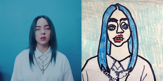 Badly draw your portrait or picture by Artsysell | Fiverr