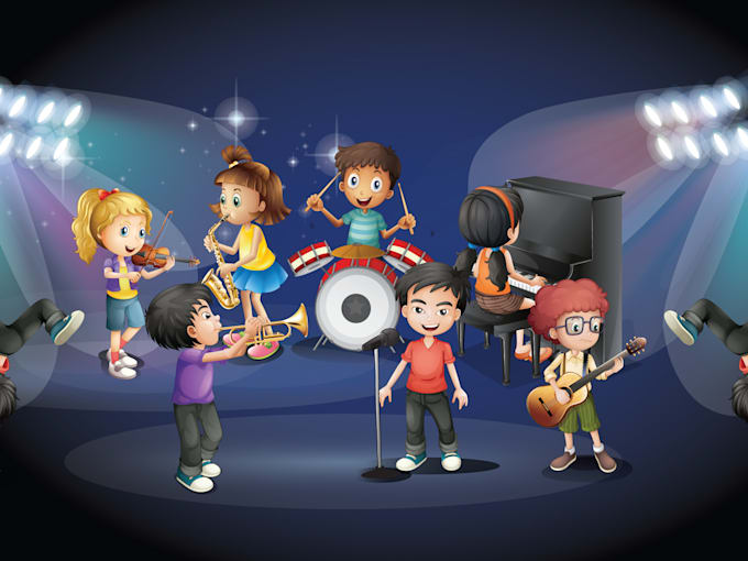 Create aww illustrations for your kids by Creativedezin2 | Fiverr