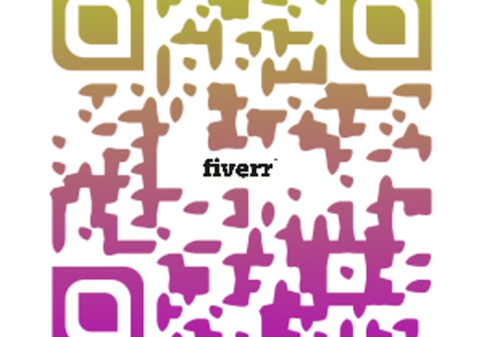 Design you 3 options of customized colorful qr code by Jackerj77 | Fiverr