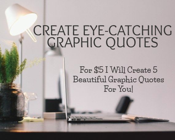 Create an eye catching quotes design by Khimmyjae | Fiverr