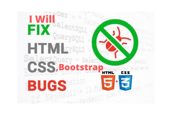 Do Html Css Bootstrap Wordpress Bug Fixing By Faisalgeo Fiverr