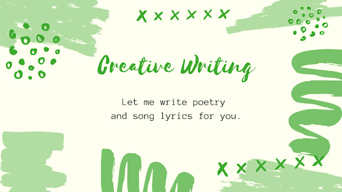 Write creative and inspirational poems for you by Cherry_durante | Fiverr
