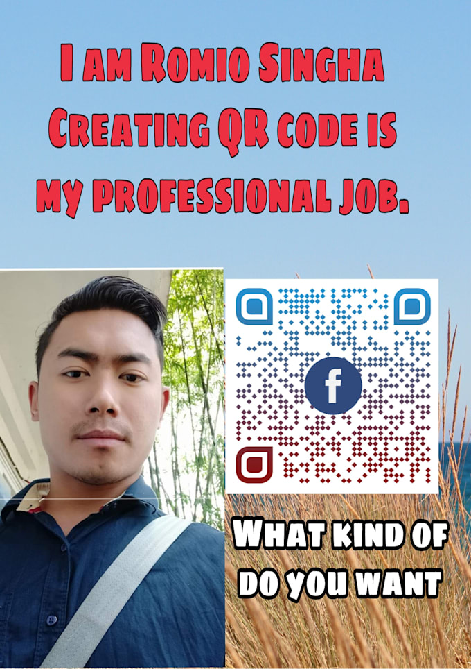 Create good quality qr code for you by Romiosingha | Fiverr