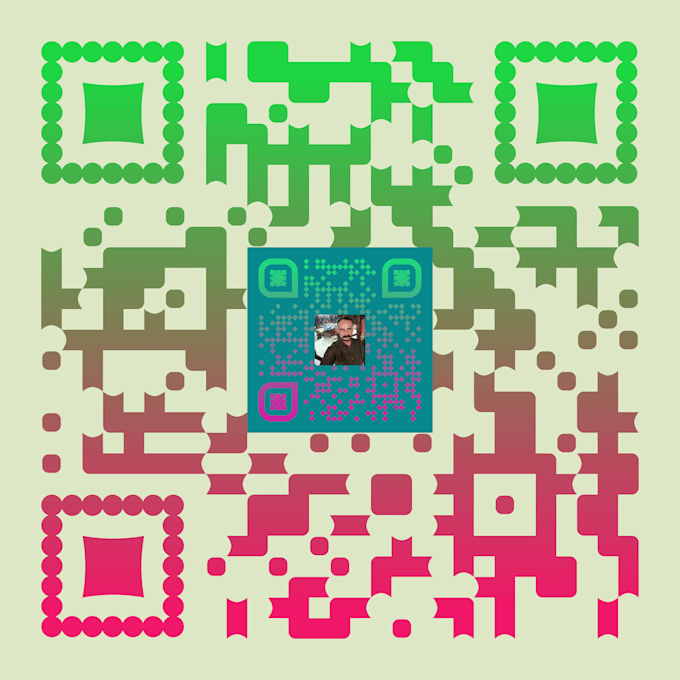 Design a custom qr code with your logo multipal colors codes by ...