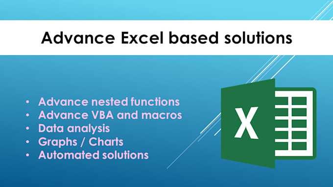 Do Any Task In Ms Excel Including Vba Macro Function Formula And Automation By Srana85 Fiverr 4950