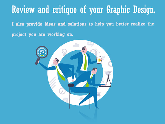 Review and critique your graphic design in 24 hours by Crorom | Fiverr