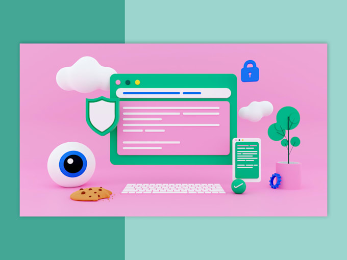 Create amazing dribbble style illustrations by Equinoxlabs | Fiverr