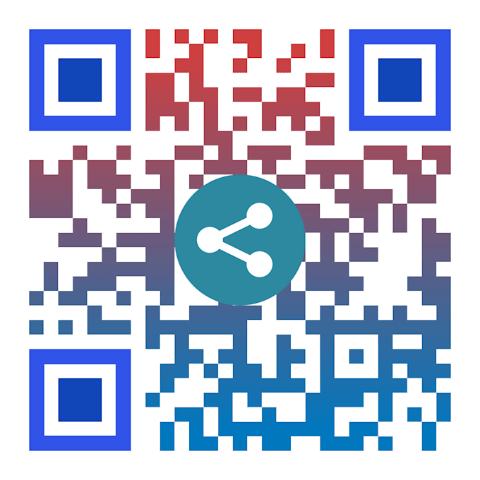 Create colour full design a custom qr code with your logo by ...