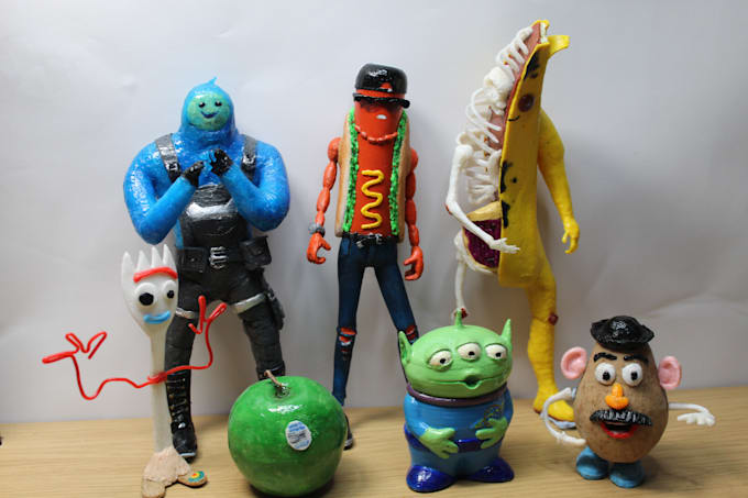 Custom 3d model figure or sculpture made with a 3d pen by Threedpen ...