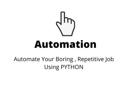 Automate your work using python by Stagenepal145 | Fiverr