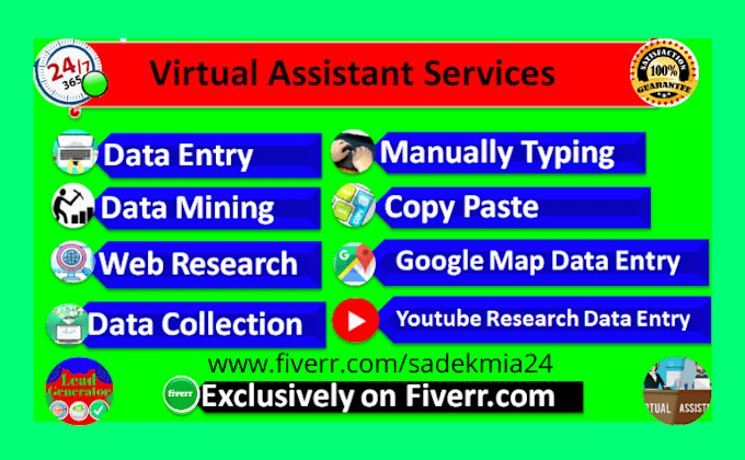 Do excel data entry, pdf to excel and copy paste job by Sadekmia24 | Fiverr