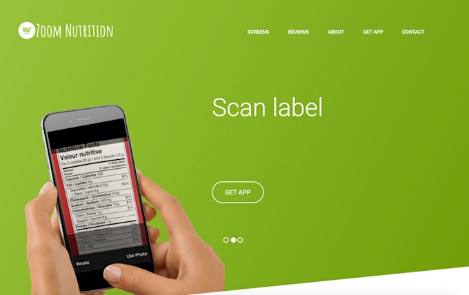 Make a mobile app showcase website by Dhananj | Fiverr
