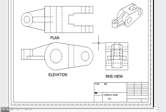 Creat autocad 2d mechanical drawings and industrial drawings by Jatin56 ...