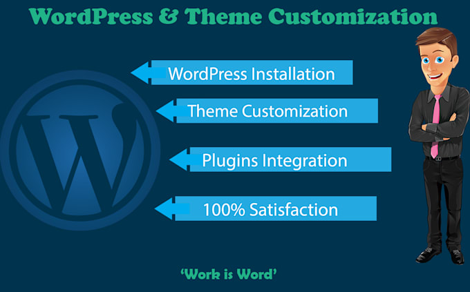 Create and customize wordpress theme and plugin by Tajuddindu | Fiverr