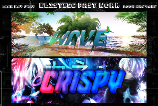 Make you a full custom twitter header by Blisticc | Fiverr