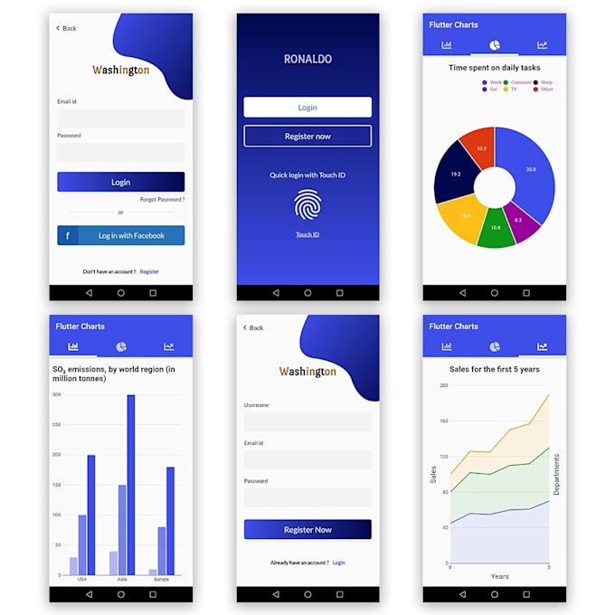 Create android and ios app in flutter by Tabassumali970 | Fiverr