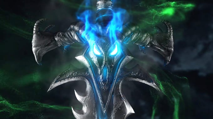 Create magic sword logo animation intro by Evgeniyart | Fiverr