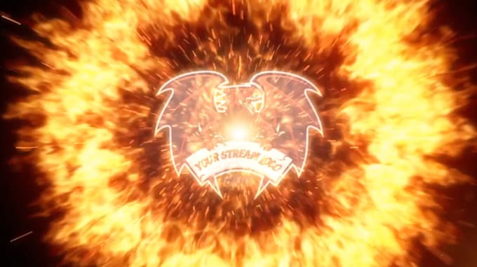 Create fire logo animation intro by Evgeniyart | Fiverr