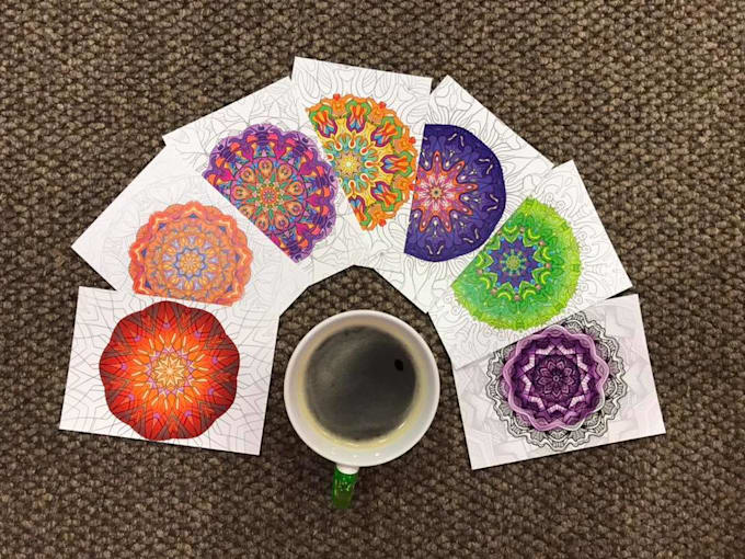 Draw powerful mandala for you or your favorite person by Rafailn | Fiverr