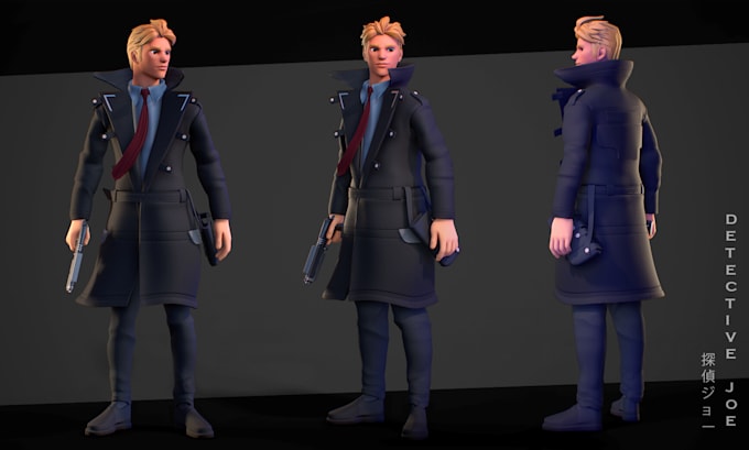 Create game ready character and props by Mikelegarzia | Fiverr