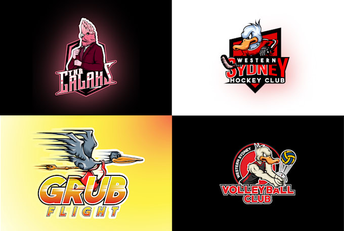 Design mascot cartoon logo by Ho2_design | Fiverr