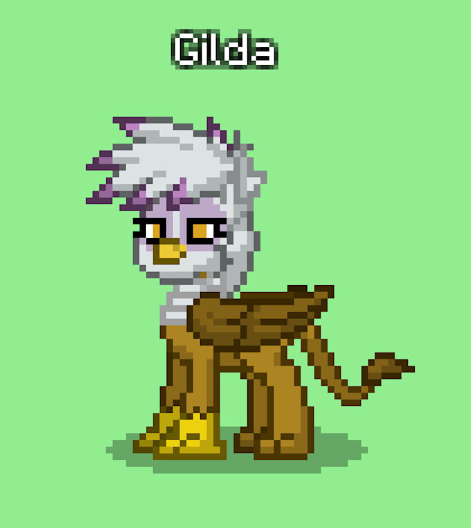 Turn your mlp oc into pixel art by Rustytoaster | Fiverr