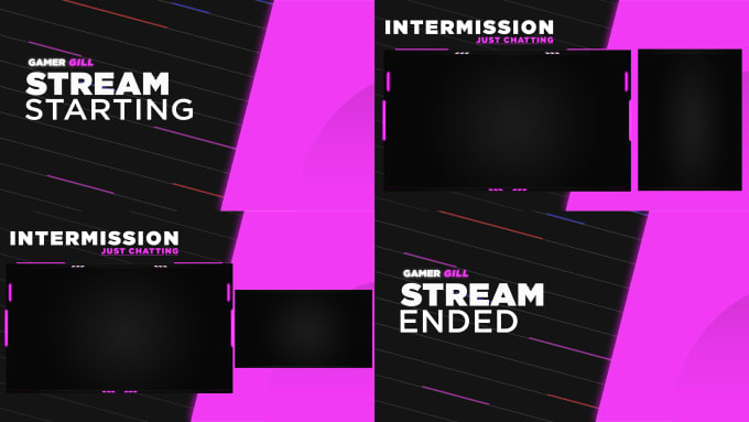 Create simple and minimal stream overlays by Munindra_soni