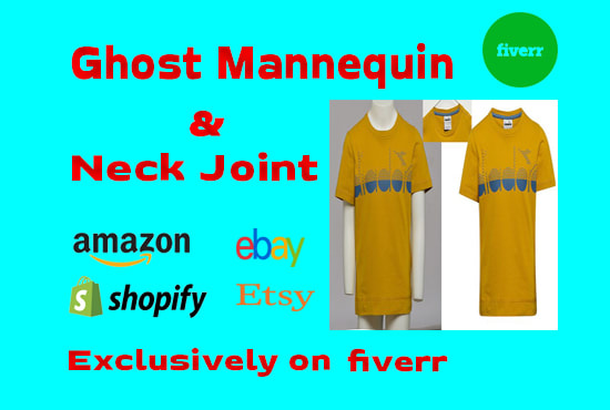 Do ghost mannequin and neck joint on photoshop editing by ...