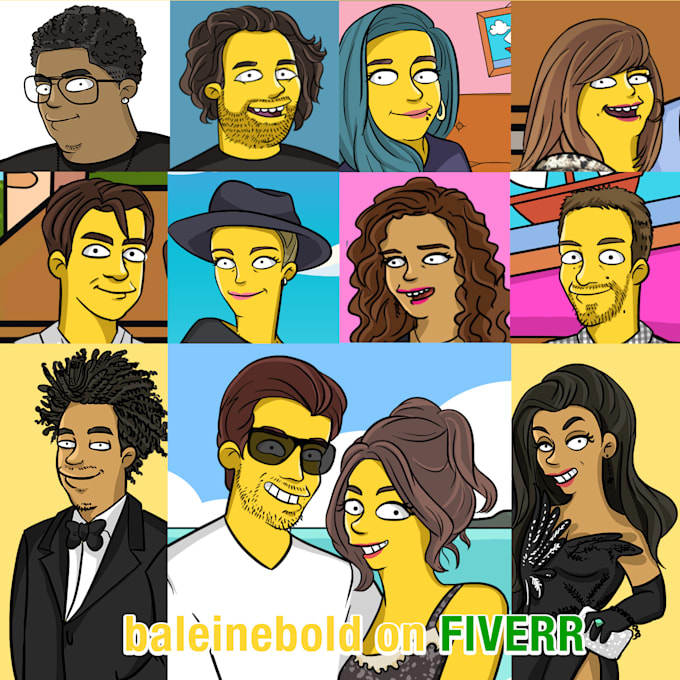 Make your yellow avatar by Baleinebold | Fiverr
