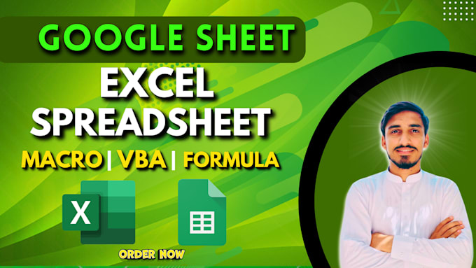 Do microsoft excel spreadsheet, google sheets tasks with formulas vba macros by Mudasra_amjad ...