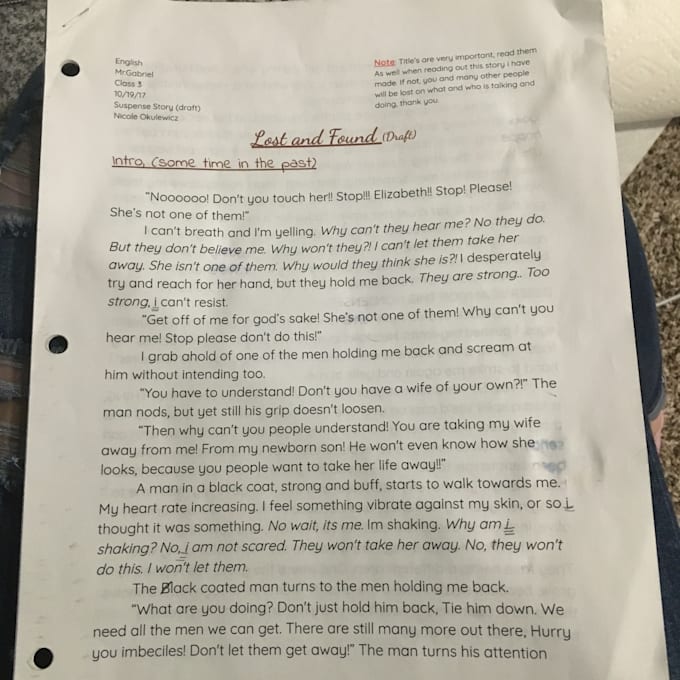 Create your own short story, fiction by Nikkio_420 | Fiverr