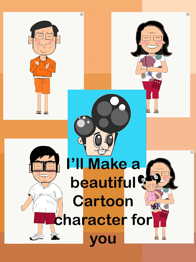 Make a kawaii or cute character design for you by A1exce1 | Fiverr