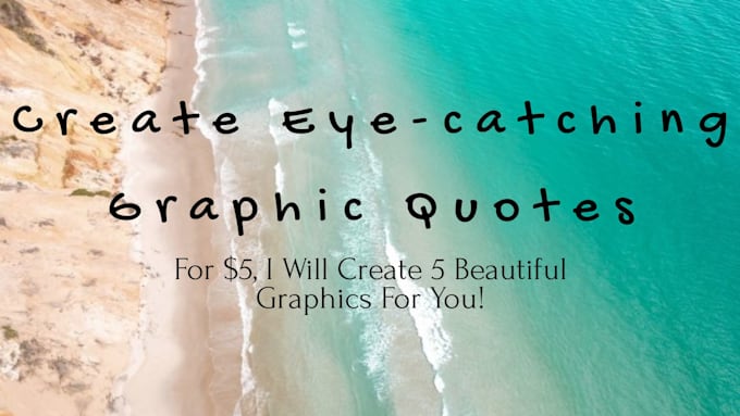 Create eye catching quotes design by Hjflores06 | Fiverr
