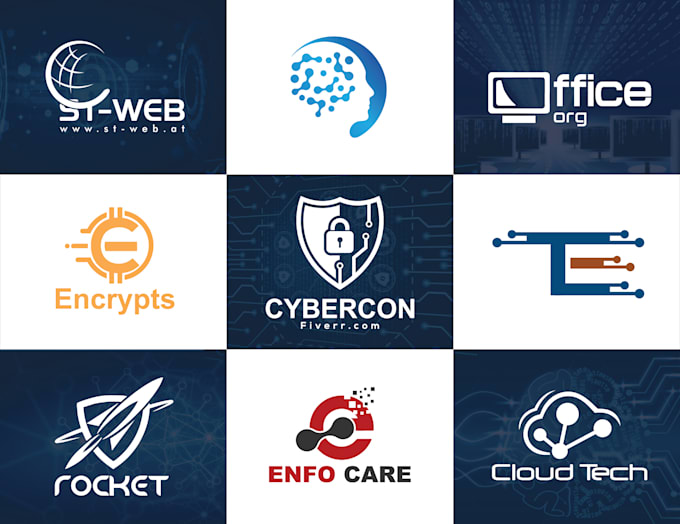 Do crypto cloud security and technology logo by Amenabegum01 | Fiverr