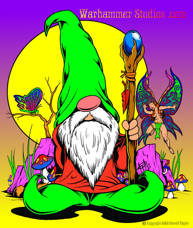 Illustrate your character or creature by Warhammer2000 | Fiverr