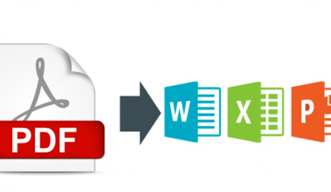 Convert your pdf files into word, excel and powerpoint by Aadiabbas ...