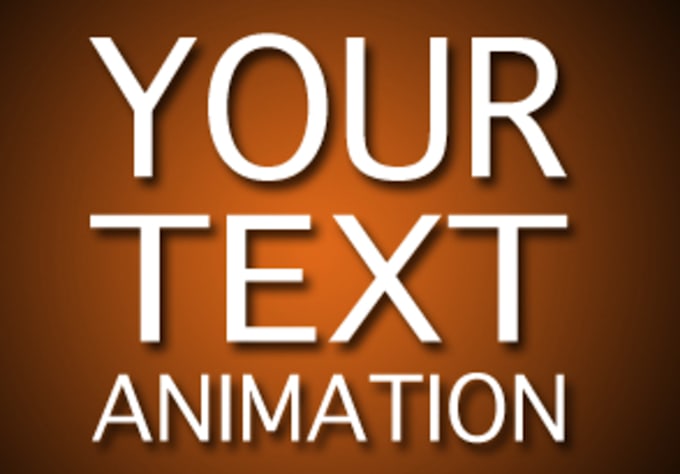 Create a amazing, professional text animation by Sklx717 | Fiverr