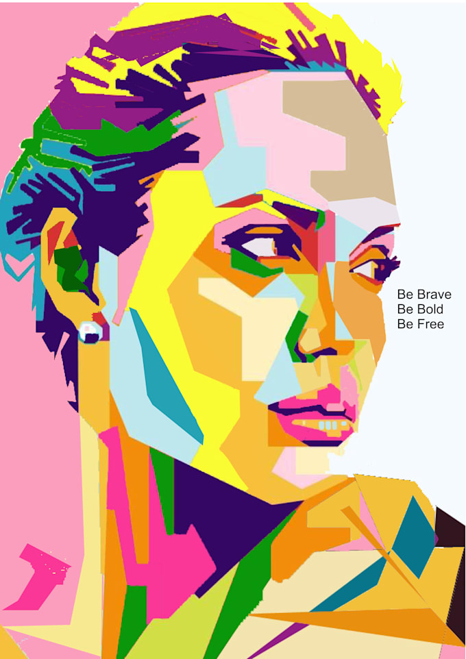 Draw professional colorful wpap art by Sdmsafi1 | Fiverr