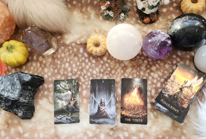 Do a tarot reading for you with the norse god loki by Mathosarts | Fiverr