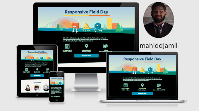 Create,update and fix html, css, jquery website work for you by ...
