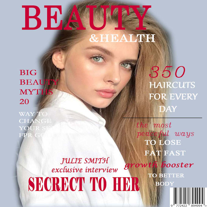 Amazing front page of magazine desing by Sumbulshoro | Fiverr
