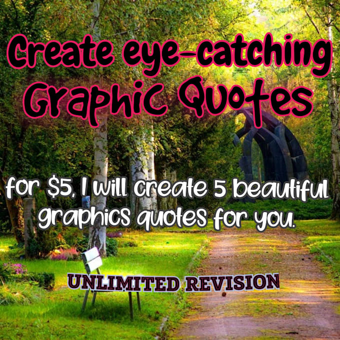 Create eye catching quotes design by Roselle1896 | Fiverr