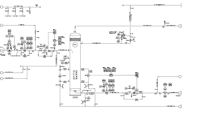 Prepare autocad drawing like pfds, pids and block flow diagrams by ...