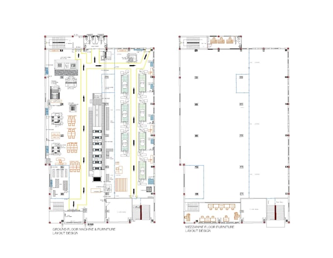 Design layout any floor plan, residential , public building in autocad ...