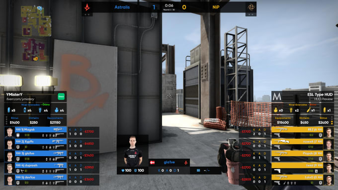 Create a csgo hud for casting by Ymistery | Fiverr