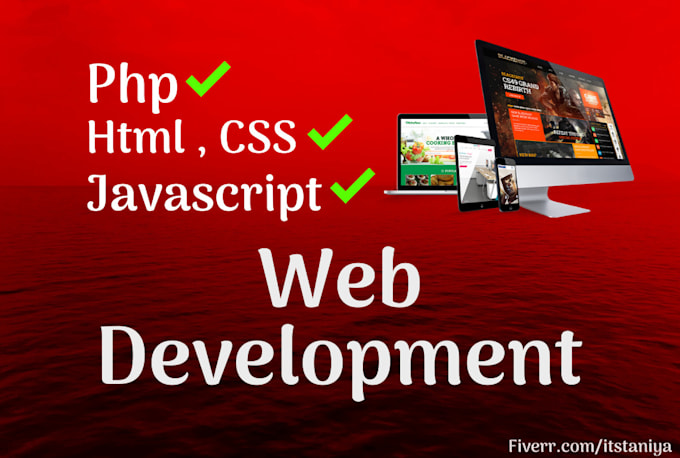Create website app in php react js javascript by Itstaniya | Fiverr