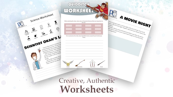 Create high quality interactive lesson plans by Pratikogretmen | Fiverr