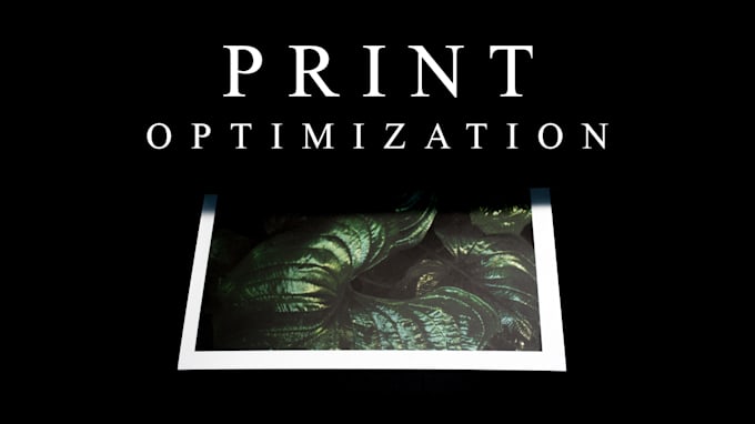 Optimize your images for printing by Oukleydesigns | Fiverr